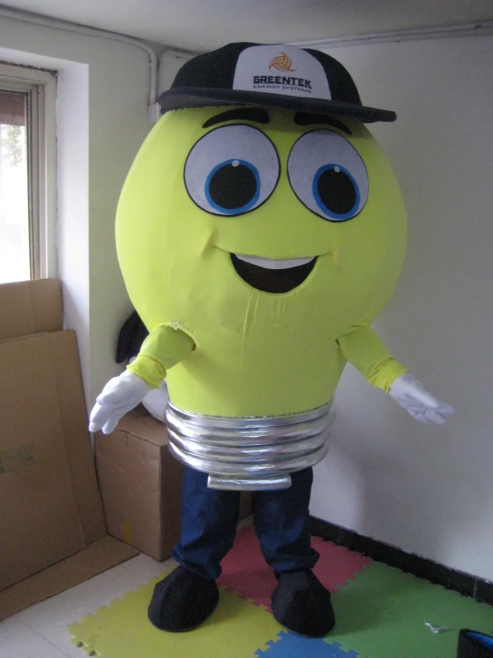 Good Quality Custom Mascot Light Bulb Mascot Costume - Buy Light Bulb ...