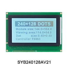 Tcc Lcd 240128 Graphic Display Screen Module 20-pin Lc7981 Controller ...