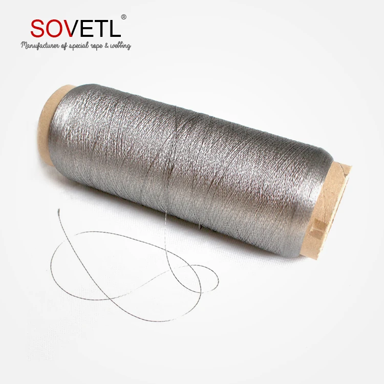 Aaa Grade Promotional 316l Stainless Steel Fiber Sewing Thread - Buy ...