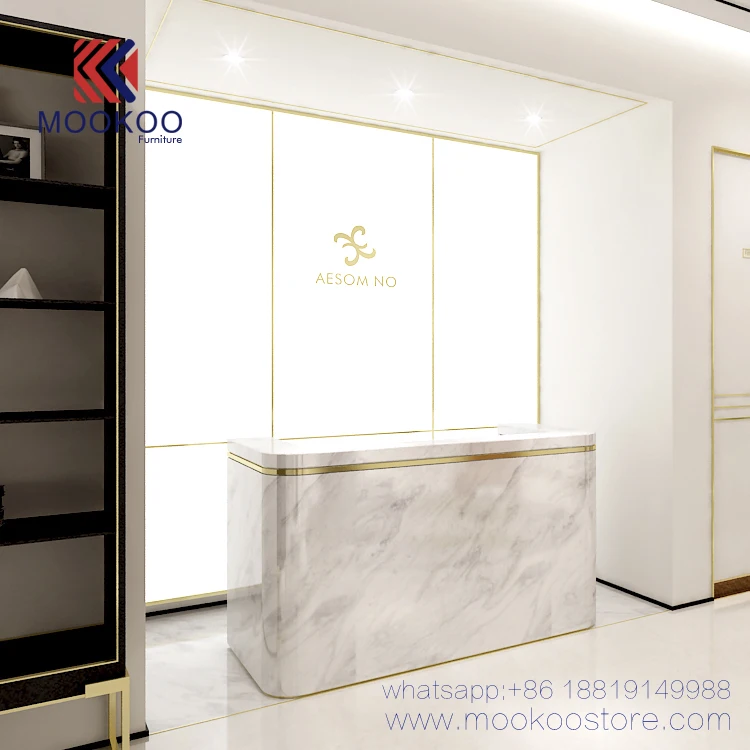 High End Clothes Shop Cash Counter Clothing Store Interior Furniture ...