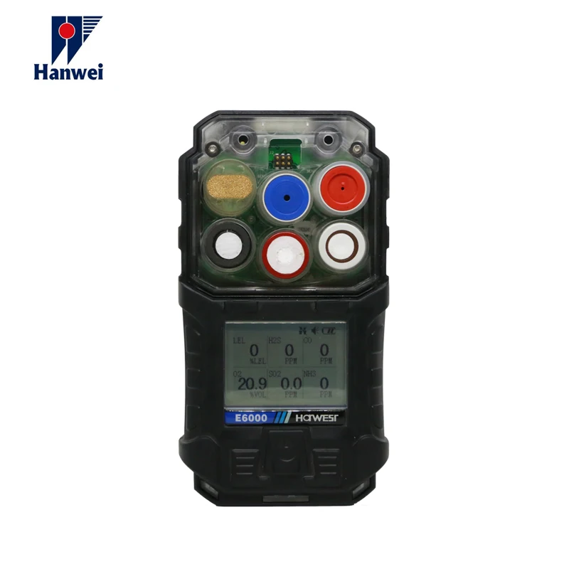 Hanwei E6000 Multi Gas Detector For So2 Hcl No No2 Hcn Ph3 Gas Monitor ...
