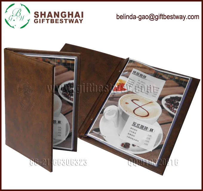 High Quality Hot Sale Cheap A4 Menu Folder As Restaurant Menu - Buy A4 ...