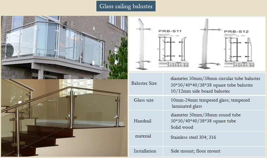 DIY Installation of Modern Glass Railing Design from Balcony
