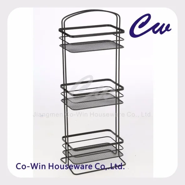 Metal Rust-Resistant 3-Tier Spa Tower for Bathroom Storage