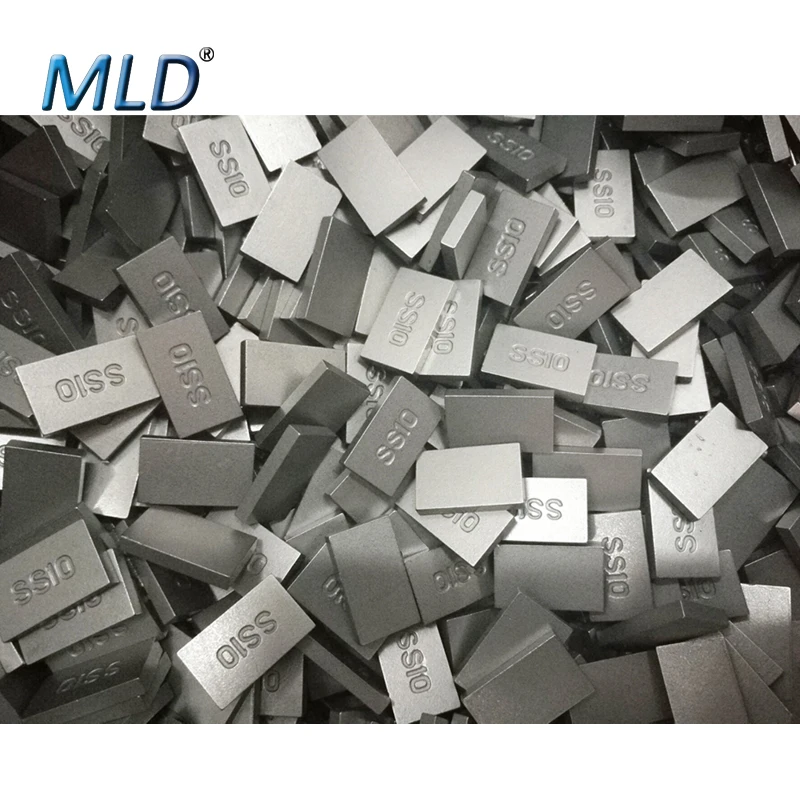 Wear resistant tungsten carbide flat blanks SS10 tips for stone cutting ...