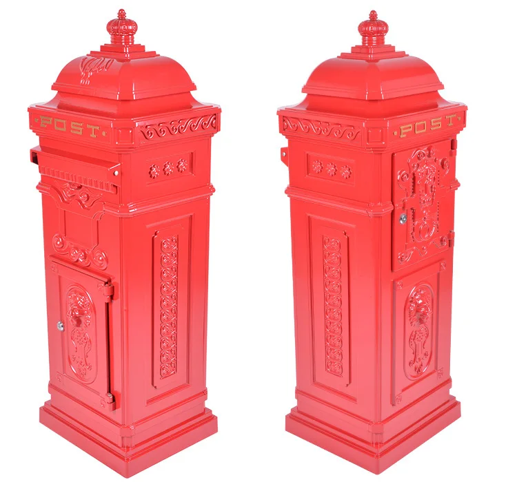 Modern Smart Outdoor Mailboxes Outdoor Letterbox Cast Aluminum Mailbox ...