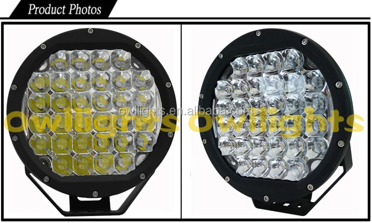 1000 Meter Long D Istance Illumination 10500lm Spot Beam 8 Inch Round ...