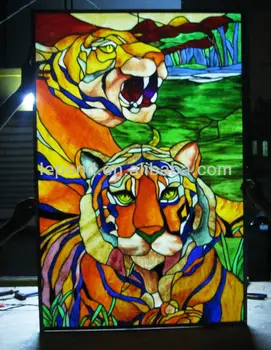 Animal Pattern Stained Glass Windows - Buy Animal Pattern Stained Glass ...