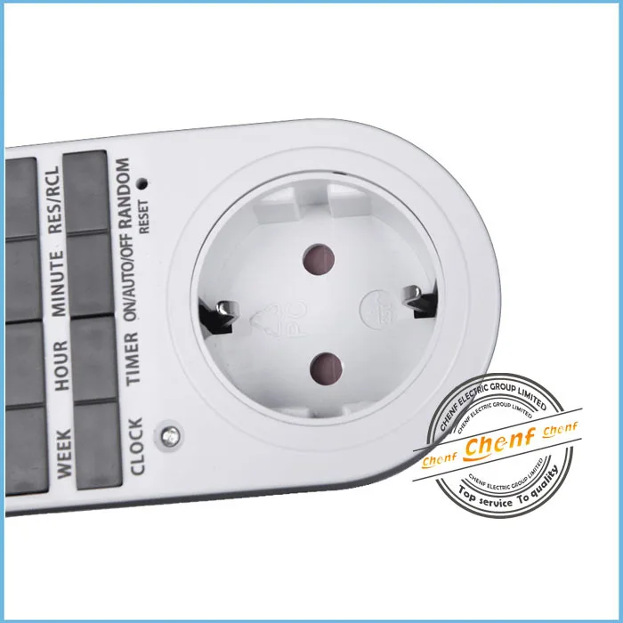 24 Hours And 7 Days Auto Weekly Digital Programmable Watering Cooking Timer Time Switch Power ...