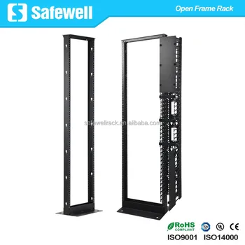 Safewell 45u 2-post Open Frame Rack,Network Equipment Rack - Buy 2 Post ...