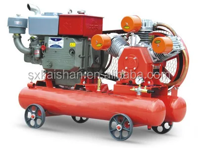 3 Cylinder Mining Used Compressor Piston Air Compressor 250 CFM with ...