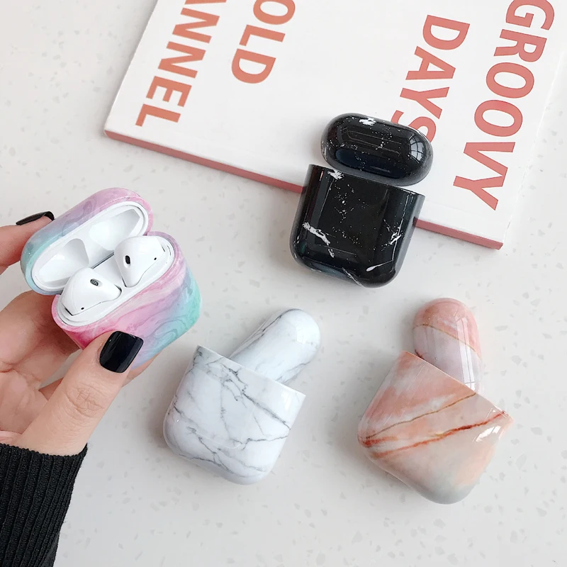 Marble Earpods Case For Airpods Protective Case For Earpods Stylish ...