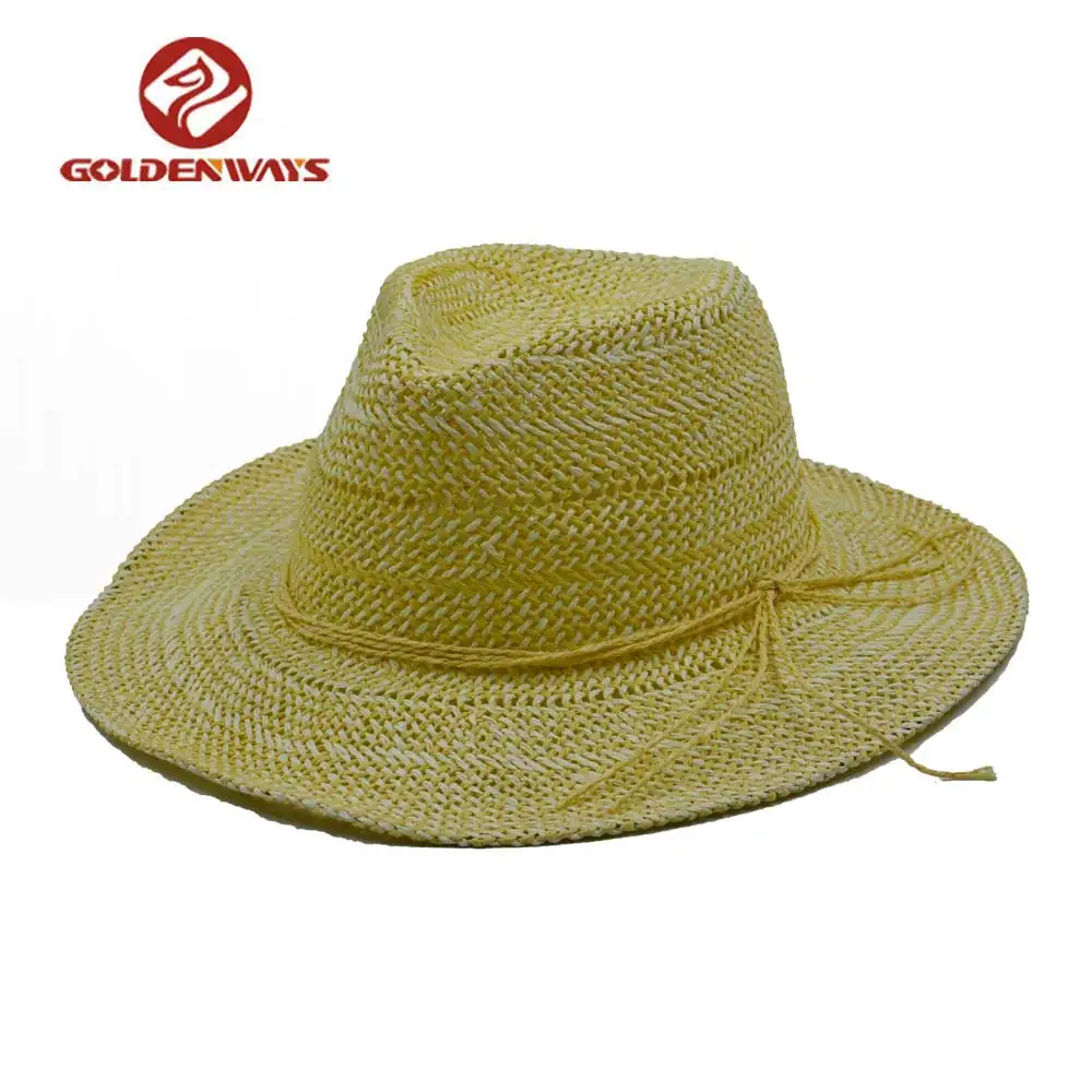 Hand Made Weave Straw Paper Panama Hat - Buy Paper Panama Hat,Straw ...