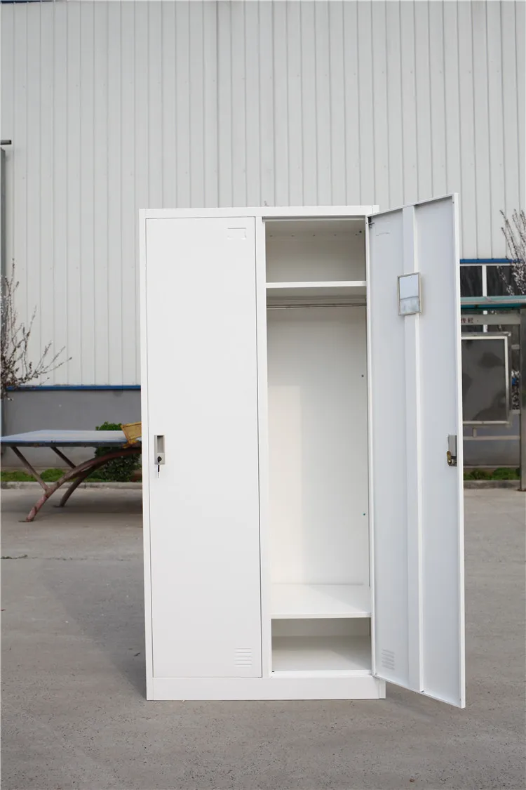K/D Stainless Steel 2 Doors Storage Locker Cabinet
