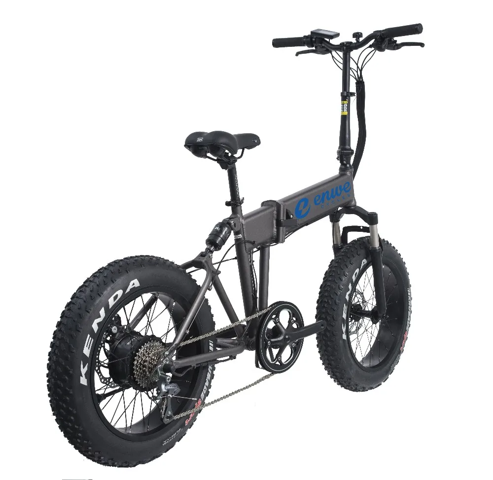 Enwe Ce Approved 20 Inch Folding Ebike Electric Folding Bike With Front ...
