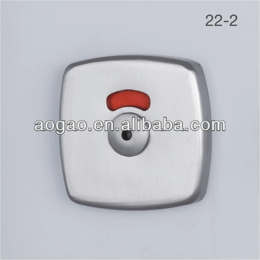 AOGAO Waterproof HPL Bathroom Partition Door Lock - Durable & Stylish
