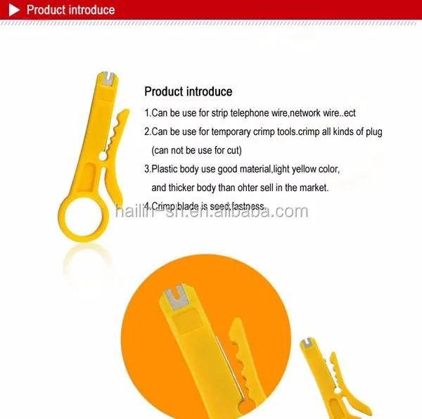 Cable Insulation Removal Tool HT-318M - Easy Wire Stripping
