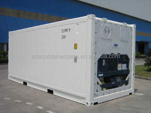 20ft Reefer Container With Daikin/carrier/thermo King Cooling Unit ...