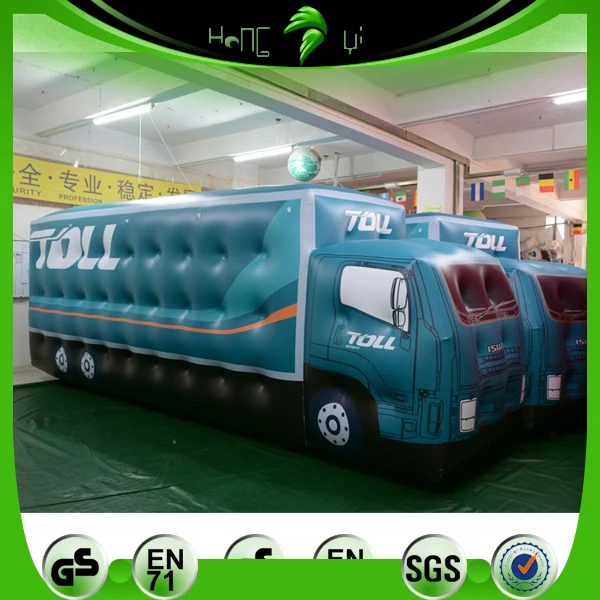 6 Meters Length Giant Inflatable Truck Big Brand Activity Inflatable ...