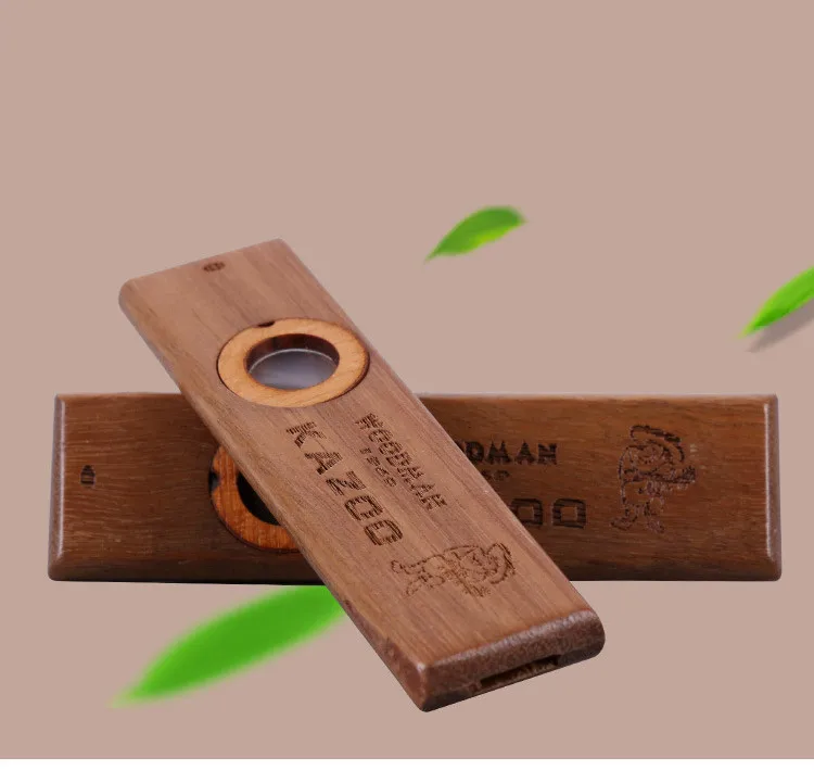 Christmas Gift Mini Wooden Kazoo Musical Instrument - Buy Wooden Kazoo ...