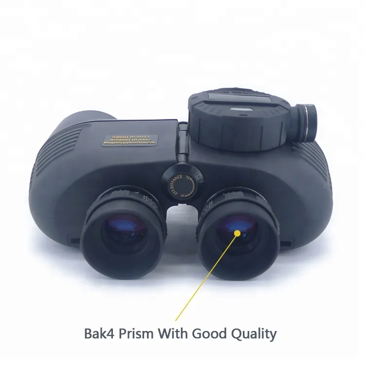 W7012 Black Waterproof Floating 7x50 Marine Binoculars