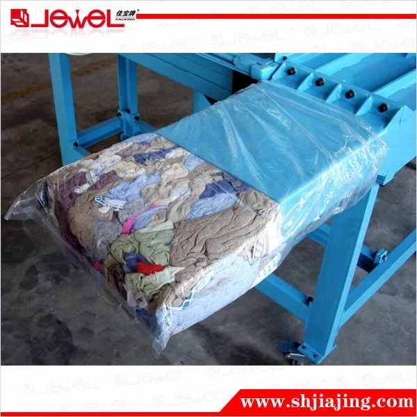 Horizontal Automatic Hydraulic Second-hand Rags Press Baling Machine ...