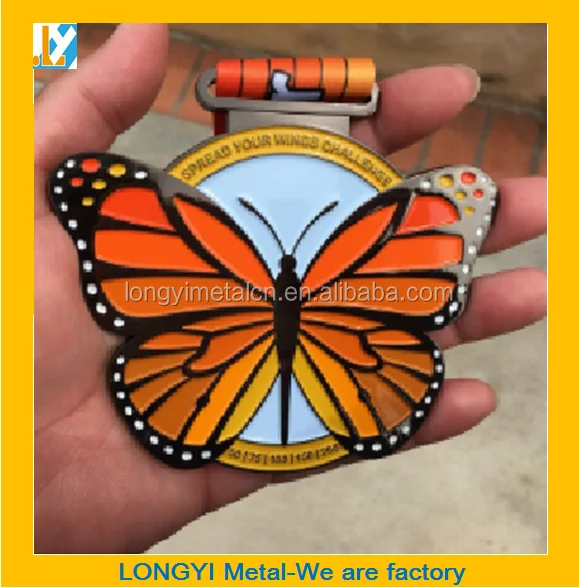 Butterfly Shape Medal For Sports Event - Buy Butterfly Shape Medal ...