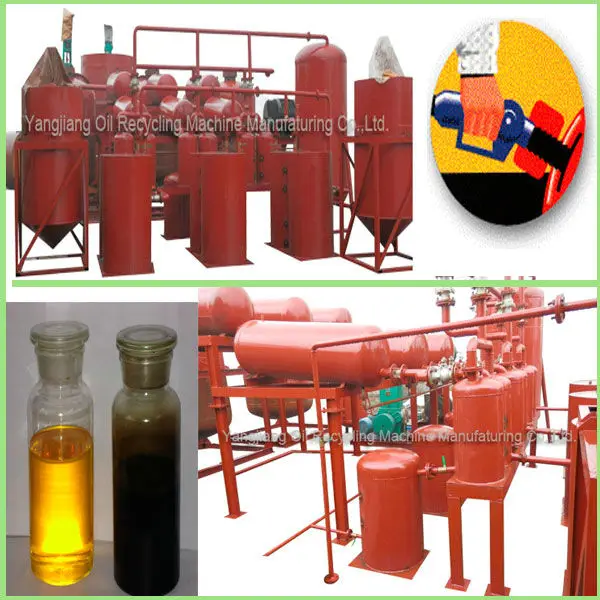 Used Engine Oil Recycling Equipment (change Black To Yellow) - Buy Used ...