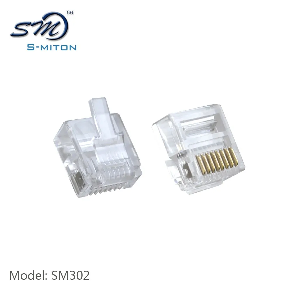 Rj45 Short Body,Rj45 8p8c 8pin Mini Short Body Connector Plug - Buy ...