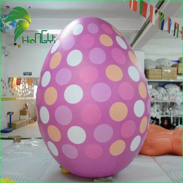 Decorative Inflatable Giant Easter Egg Balloon for Display