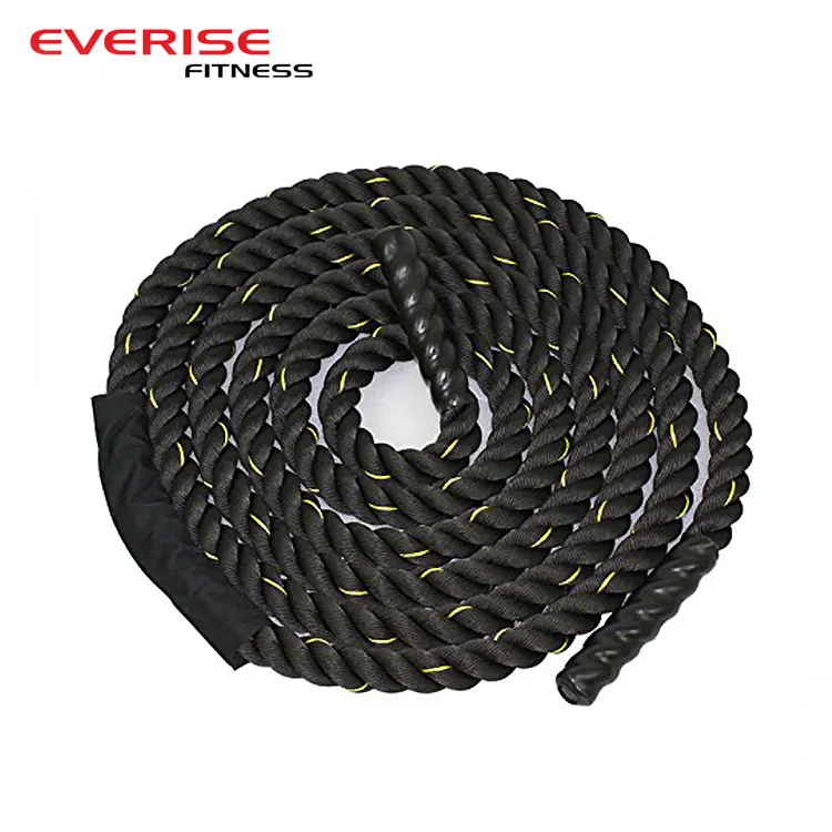 Workout Cardio Core Strength Training Undulation Rope Fitness Battle ...