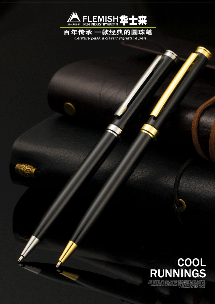 New Professional Hotel Pen Twist Four Season Eco-friendly Slim Pen ...