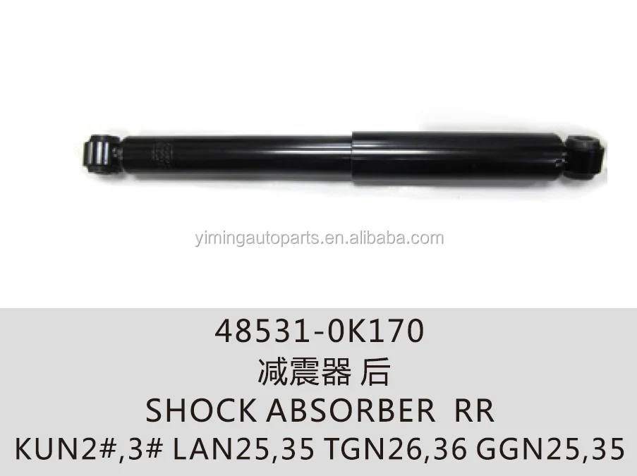 48531-0K170 Shock Absorber for Hilux Kun25 35 LAN25 35 TGN26 GGN35 ...