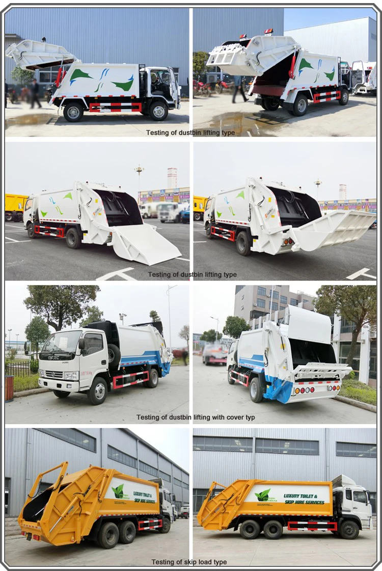 HUAYI 10 Ton Waste Collection Truck - Efficient & Durable