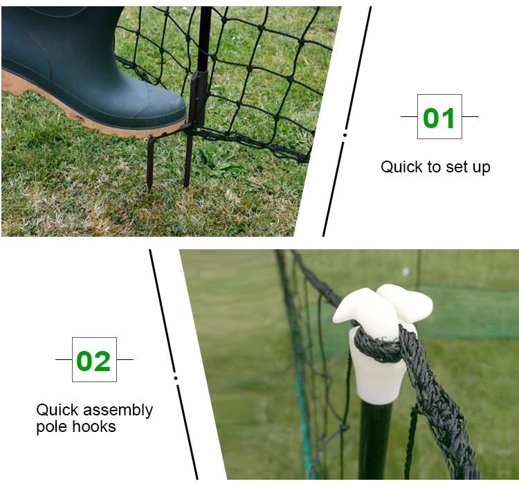 Plastic Green Woven Chicken Rabbit Sheep Mesh Netting For Farm - Buy ...