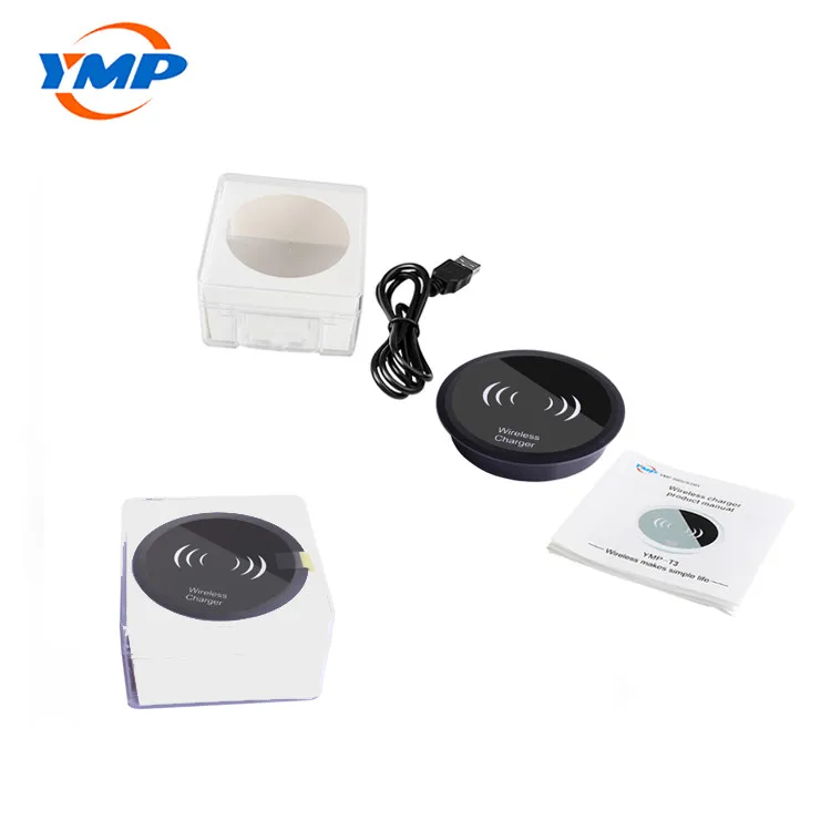 Wireless Charging Table Wireless Desk Charging Embedded Qi Charger For ...