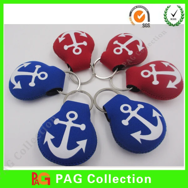 Floating Neoprene Keychain Key Holder Ring - Buy Floating Neoprene ...