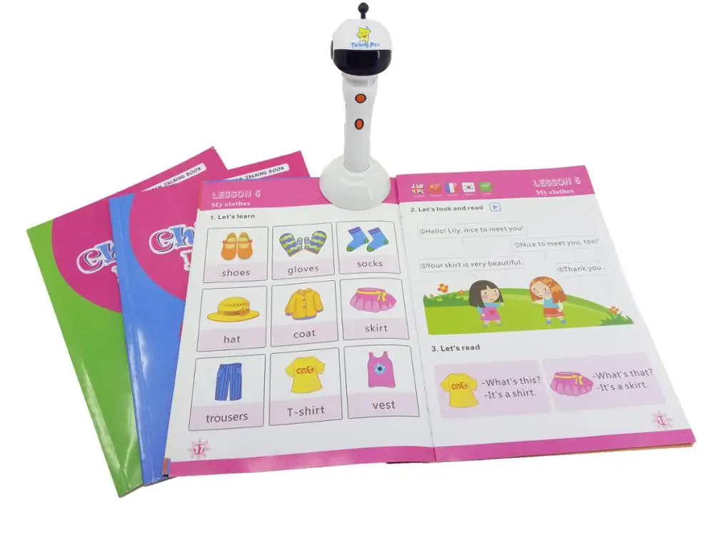 Kids Learning Pen Early Educaiotnal Toy Gift Reading Smart Digital ...