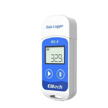 Elitech Rc-5 Usb Cold Chain Transport High-precision Digital Thermometer Data Logger - Buy ...