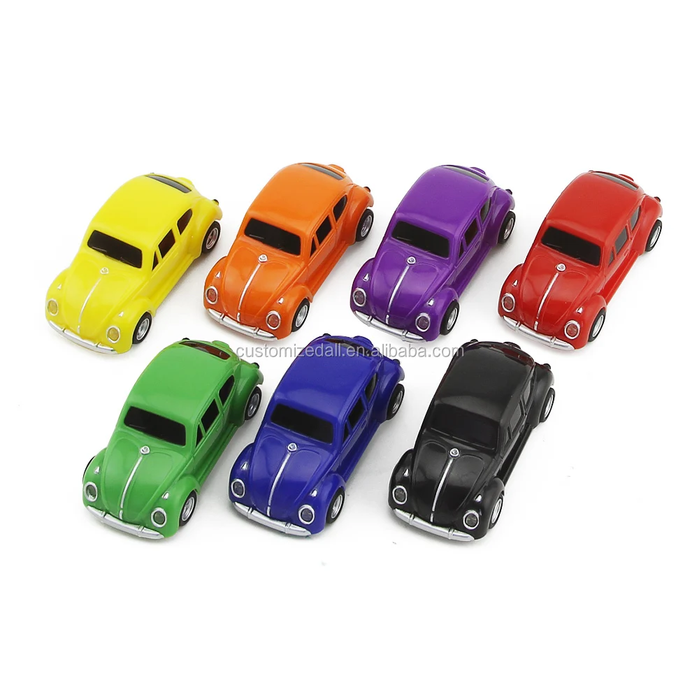 Beetle Car Shape Usb Pendrive Stick Plastic Car Usb Flash Drive Cartoon ...