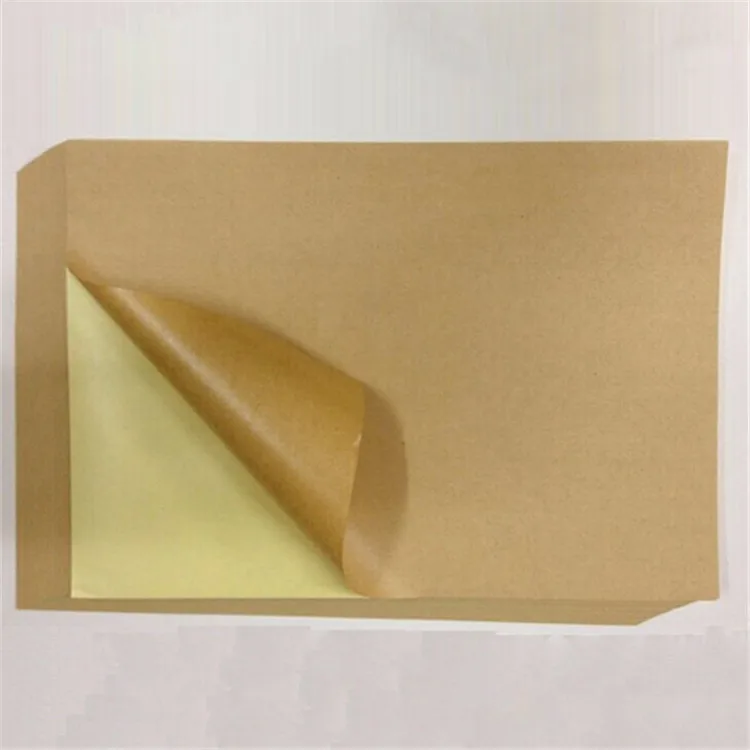 2016 Self Adhesive Kraft Paper Rolls For Label Printing - Buy Craft ...