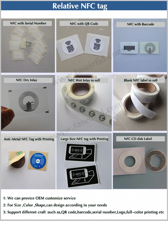 RFID NFC 25mm Tags - Versatile and Customizable Solutions
