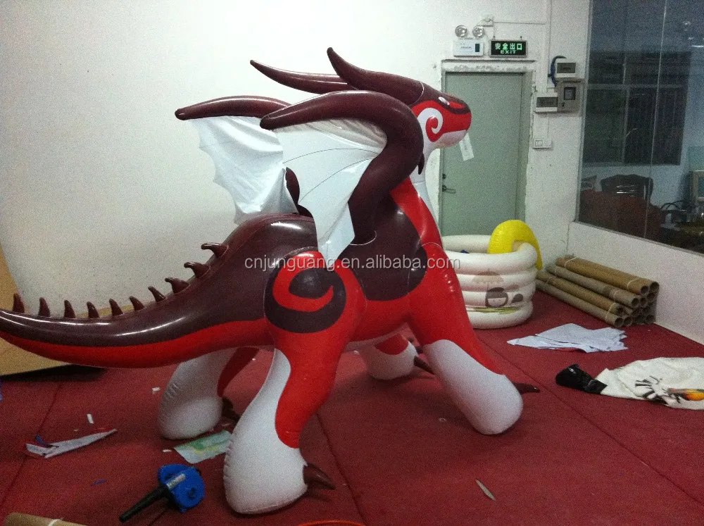 2017 Venta Caliente Riding Inflables,Inflable Dragón Rojo - Buy Dragón ...