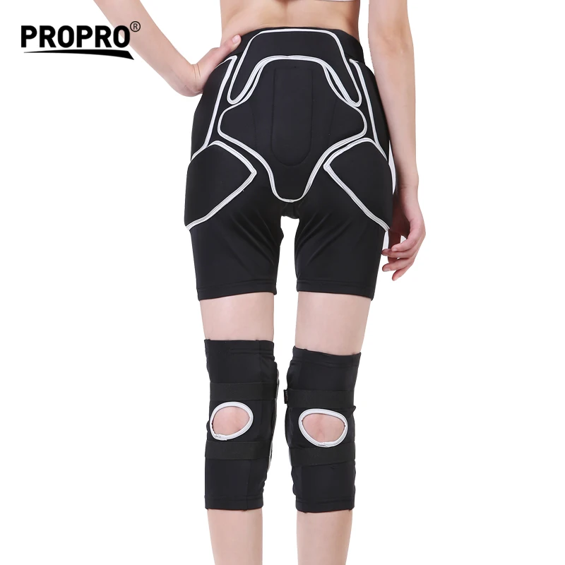 Impact Shorts Mens Unisex Ski Snowboard Protection Crash Pants Knee ...