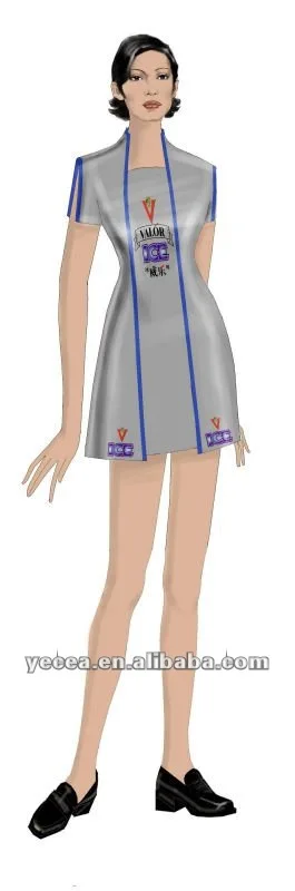 Hot Selled Sales Woman Promotion Uniform - Buy Promotion Uniform,Sales ...