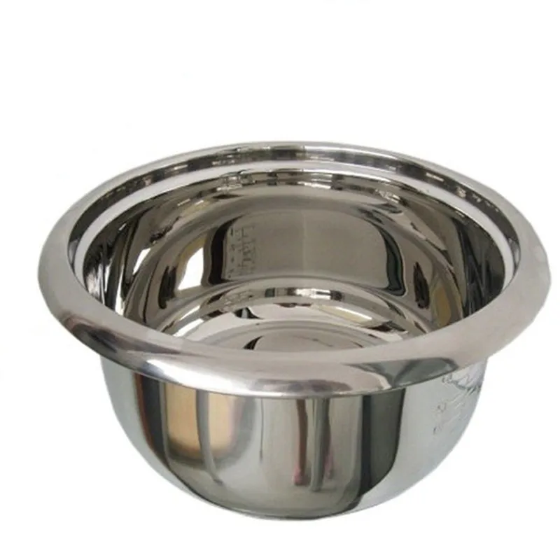 White Color Housing 2.8l Double Ss Inner Pot No Food Steamer With Ss ...