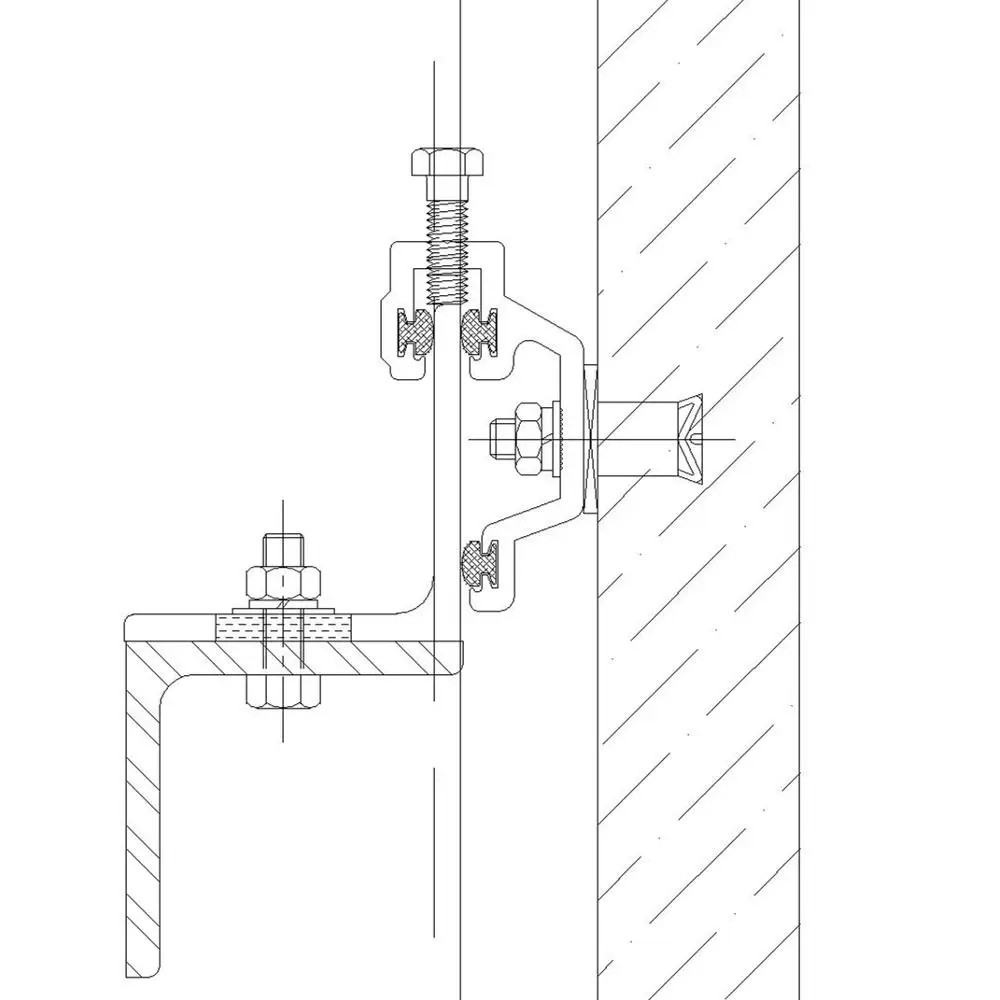 Aluminum /wall Cladding/building Facade Fixing System - Buy Facade ...