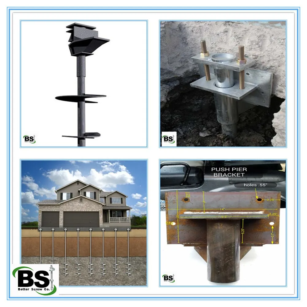 3 Inch Helical Anchor Or Pile With 10 Inch Helix For North American ...