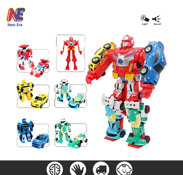 5 In 1 Combination Transformation Toys Deformation Robot Toys For ...