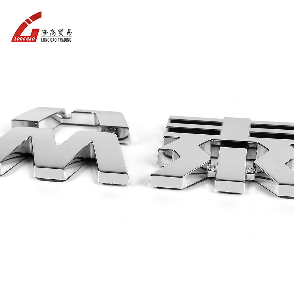 Factory Chrome Letter For Cars Custom 3d Chrome Letters & Numbers ...